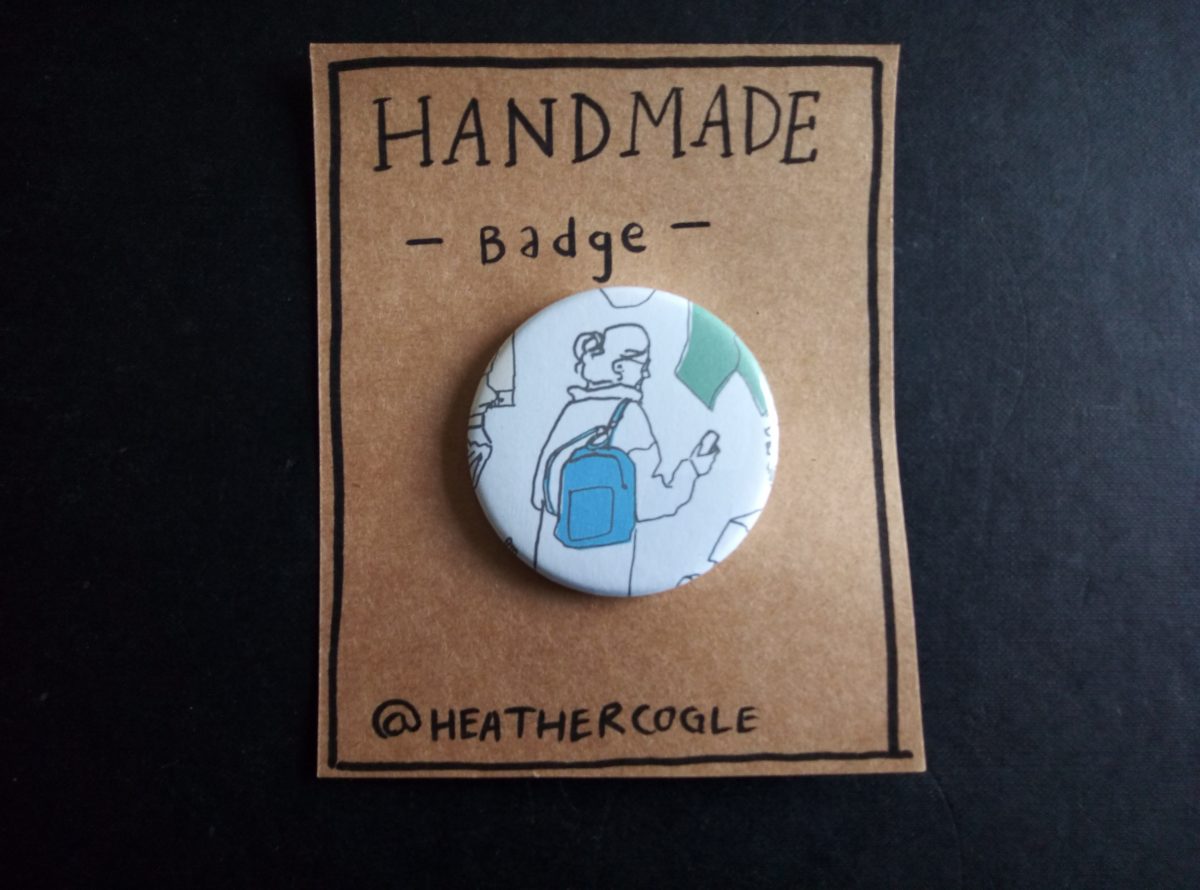 Backpack Badge - Heather Cogle