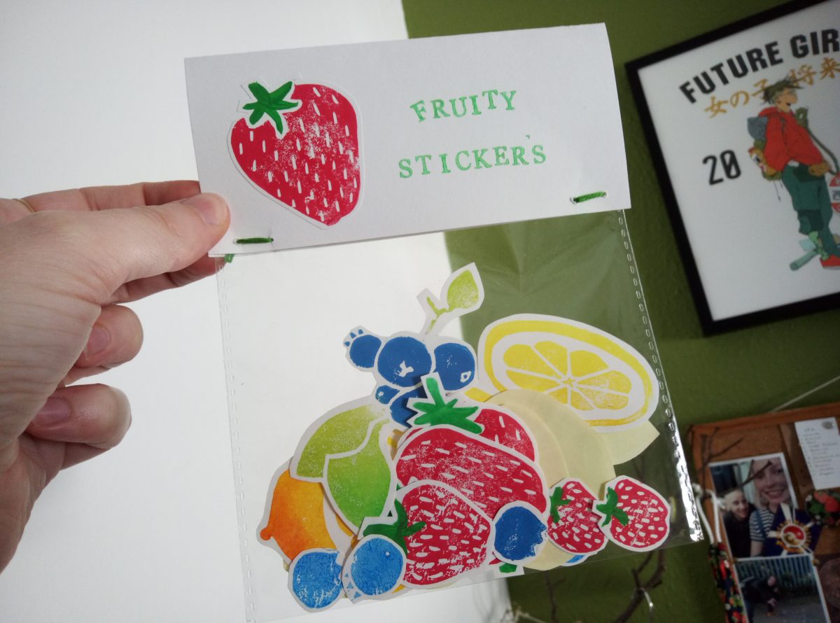 Multi Pack Fruity Stickers - Heather Cogle